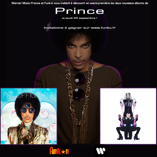 Découvrez en avant-première les deux nouveaux albums de Prince ! – Funk-U